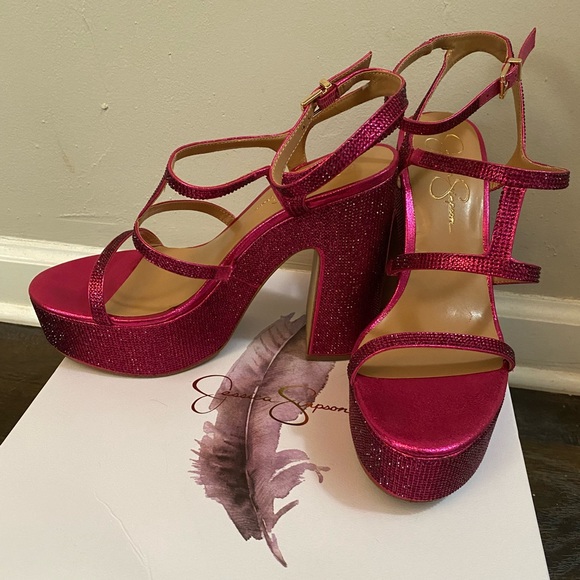 Jessica Simpson | Shoes | Pink Heels | Poshmark